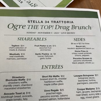 STELLA 34 TRATTORIA - Updated February 2025 - 1412 Photos & 796 Reviews ...