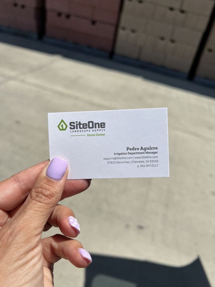 SITE ONE LANDSCAPE SUPPLY - Updated September 2025 - 37810 Sierra Hwy ...