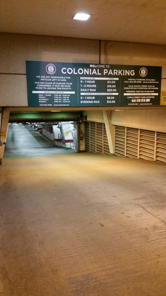 COLONIAL PARKING LOT - Updated August 2025 - 814 20th St NW, Washington ...