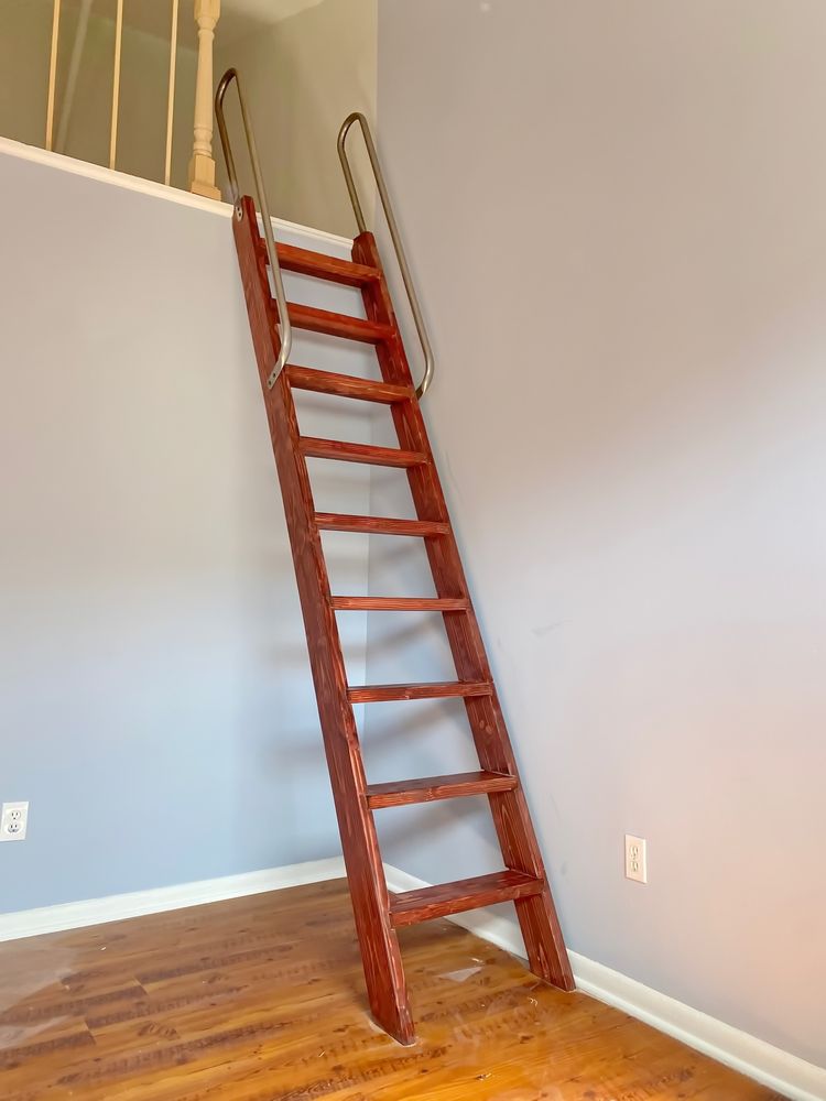 WOOD LOFT LADDERS - Updated July 2024 - Request a Quote - Oak Ridge ...