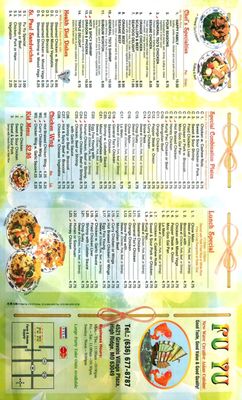 FU YU CHINESE KITCHEN - Updated October 2025 - 32 Reviews - 4521 ...