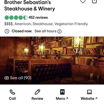 BROTHER SEBASTIAN’S STEAK HOUSE & WINERY - 319 Photos & 376 Reviews ...