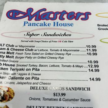 MASTERS PANCAKE HOUSE - Updated July 2025 - 161 Photos & 108 Reviews ...