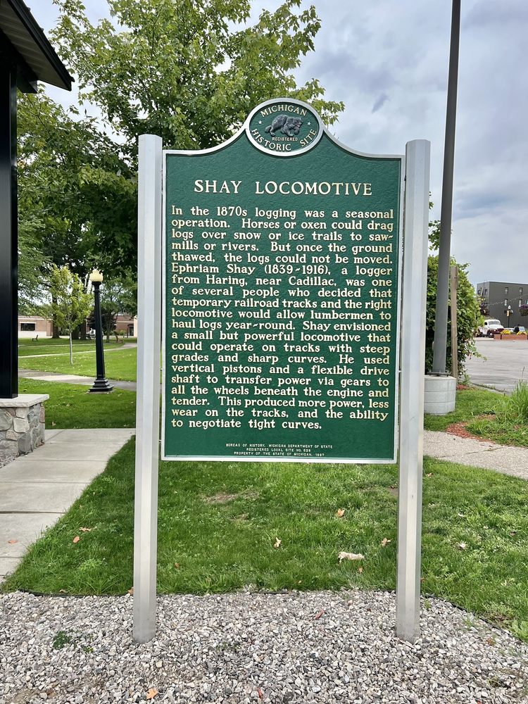 SHAY LOCOMOTIVE - Updated April 2025 - 130 W Cass St, Cadillac ...