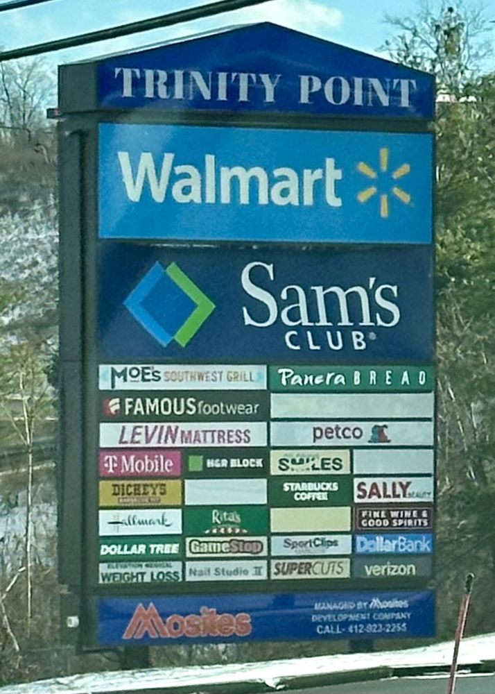 TRINITY POINT - Trinity Point Dr, Washington, Pennsylvania - Shopping Centers - Yelp
