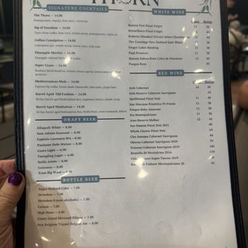 THE THORN RESTAURANT & BAR - Updated December 2025 - 41 Photos & 23 ...