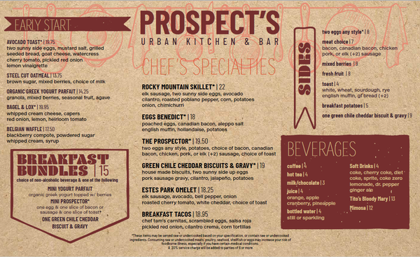 PROSPECT’S URBAN KITCHEN & BAR - Updated October 2024 - 13 Photos ...