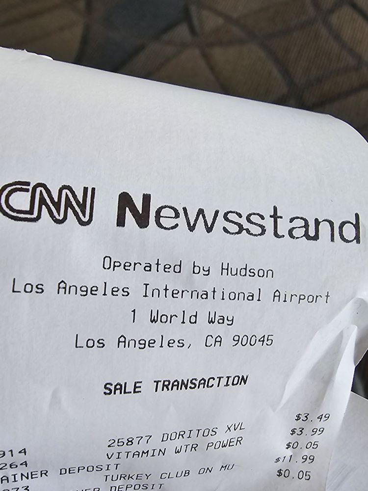 CNN NEWSSTAND - 1 World Way, Los Angeles, California - Men's Clothing ...