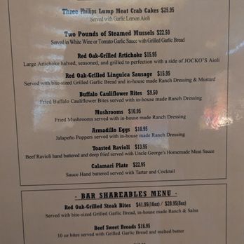 JOCKO’S STEAK HOUSE - Updated July 2024 - 1982 Photos & 2679 Reviews ...