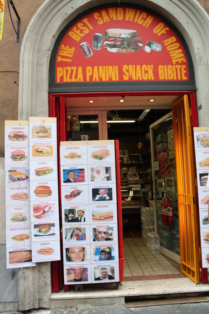 THE BEST SANDWICH OF ROME - Updated September 2024 - Via di Ripetta 262 ...