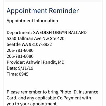 SWEDISH OB/GYN SPECIALISTS - BALLARD - Updated December 2025 - 5350 ...