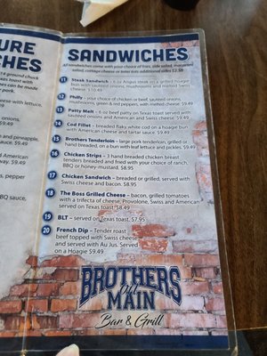 BROTHERS ON MAIN BAR & GRILL - Updated August 2025 - 12 Photos & 11 ...