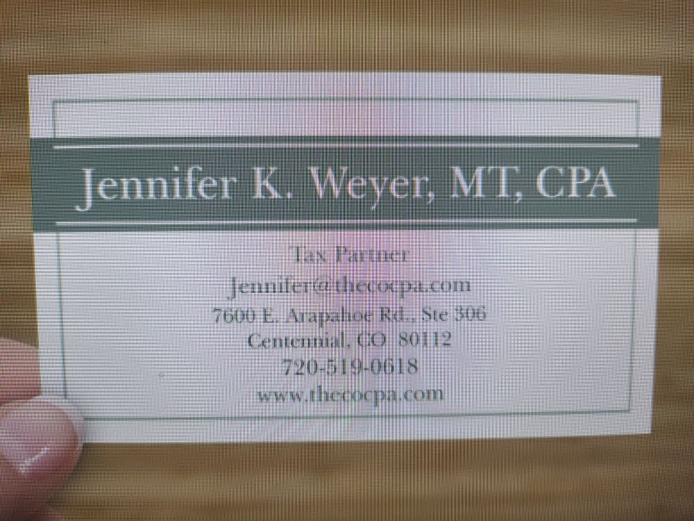 THE COLORADO CPA - Greenwood Village, Colorado - Tax Services - Phone ...