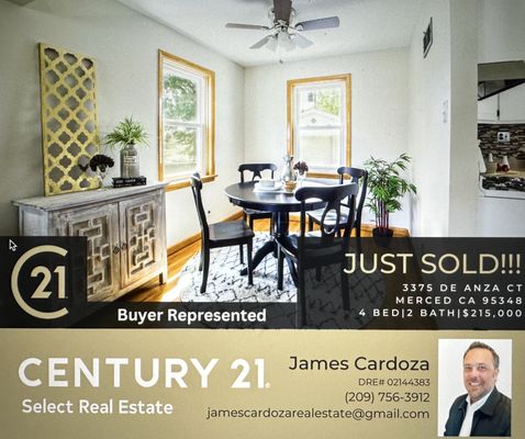 JAMES CARDOZA - CENTURY 21 SELECT REAL ESTATE - Updated September 2024 ...