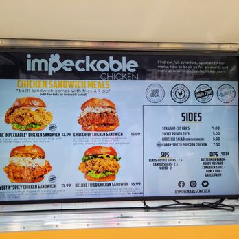 IMPECKABLE CHICKEN - Updated August 2025 - 87 Photos & 71 Reviews ...