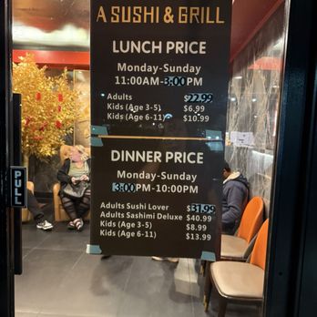 A SUSHI AND GRILL - Updated May 2025 - 556 Photos & 179 Reviews - 1807 ...