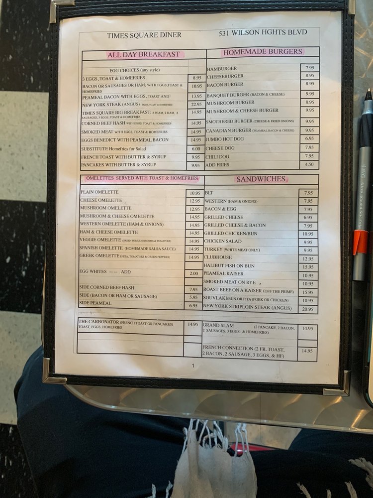 TIMES SQUARE DINER - Updated December 2025 - 34 Photos & 55 Reviews ...