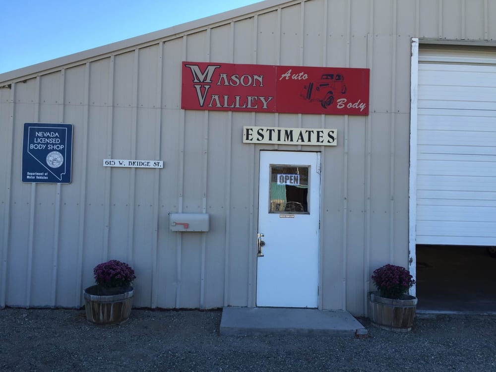 MASON VALLEY AUTO BODY - Body Shops - 615 W Bridge St, Yerington, NV ...