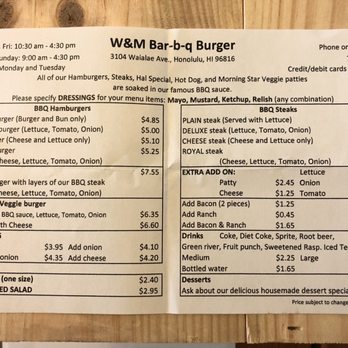W & M Bar-B-Q Burger - Takeout & Delivery - 639 Photos & 532 Reviews ...