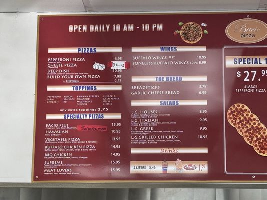 BACIO PIZZA - Updated October 2025 - 11 Photos & 19 Reviews - 171 W ...