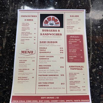 GAMI BURGER - Updated September 2025 - 153 Photos & 97 Reviews - 5093 ...