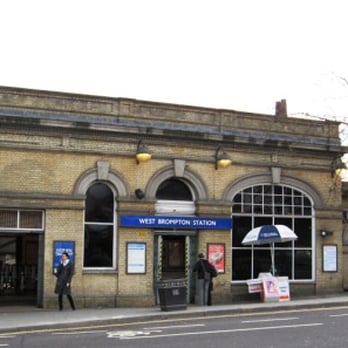 WEST BROMPTON LONDON UNDERGROUND AND OVERGROUND STATION - Updated July ...
