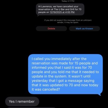 THE U BAR AND GRILL - Updated January 2026 - 65 Photos & 18 Reviews ...