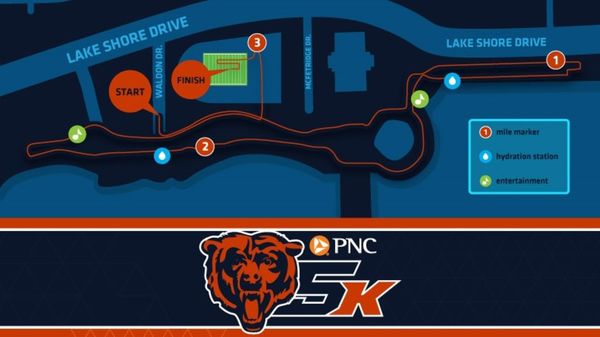 CHICAGO BEARS 5K RACE - Updated November 2024 - 1410 Museum Campus Dr ...