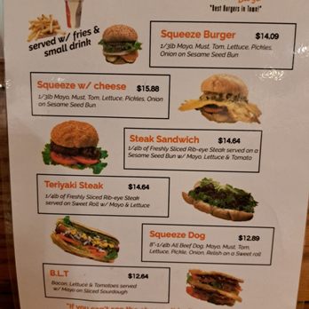 SQUEEZE BURGER- ROSEVILLE - Updated July 2025 - 402 Photos & 526 ...