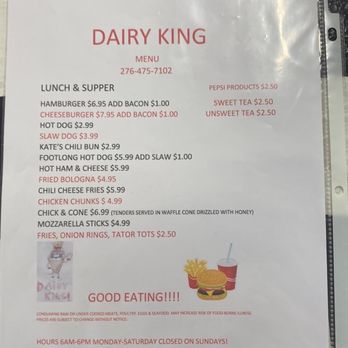 DAIRY KING - Updated October 2025 - 511 E 3rd St, Damascus, Virginia ...