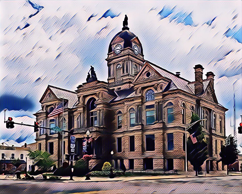 HANCOCK COUNTY COURTHOUSE - 300 S Main St, Findlay, Ohio - Landmarks ...