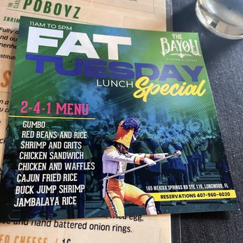 THE BAYOU KITCHEN & LOUNGE - 143 Photos & 83 Reviews - 165 Wekiva ...