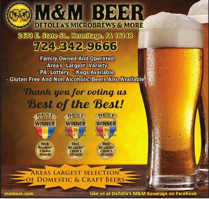 M & M BEER - Updated December 2025 - 1700 E State St, Hermitage ...