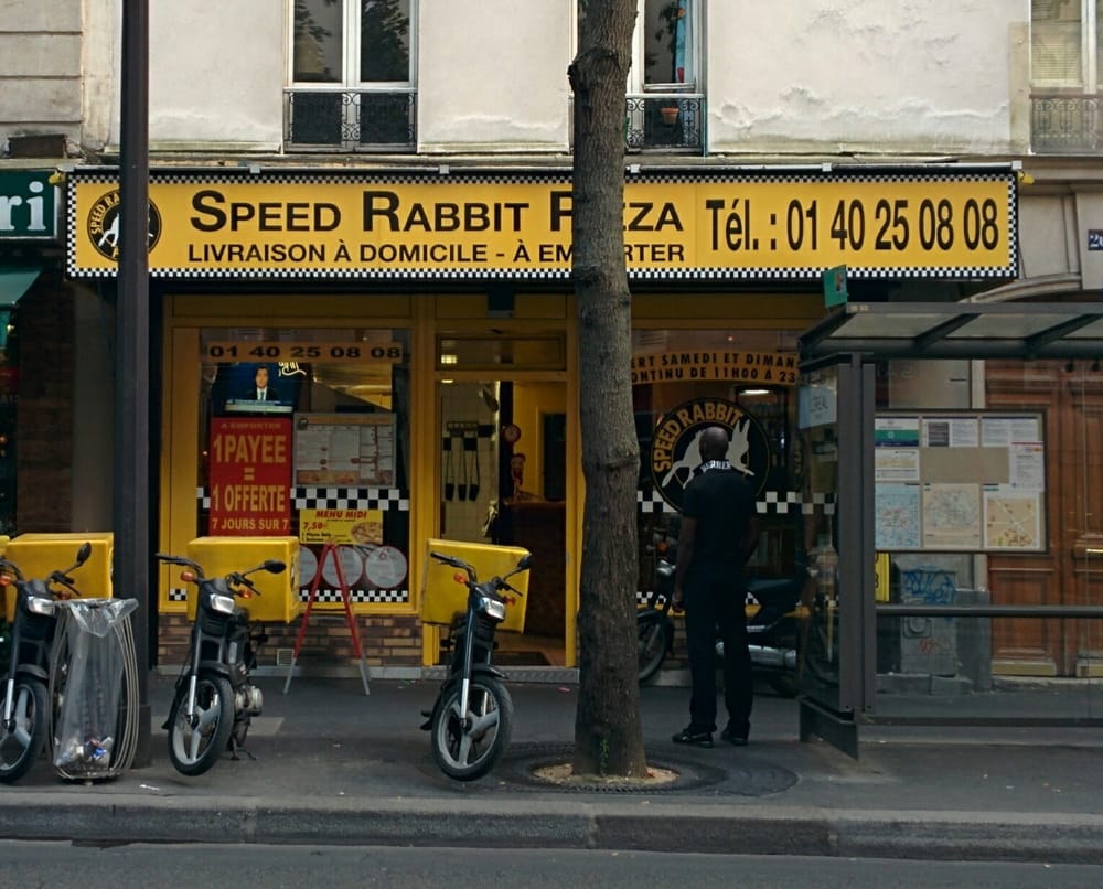 SPEED RABBIT PIZZA - 205 rue Ordener, Paris, France - Food Delivery ...