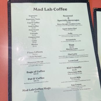 MAD LAB COFFEE ROASTERS - Updated November 2024 - 79 Photos & 47 ...