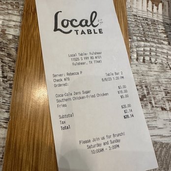 LOCAL TABLE- FULSHEAR - 124 Photos & 118 Reviews - 11525 S Fry Rd ...