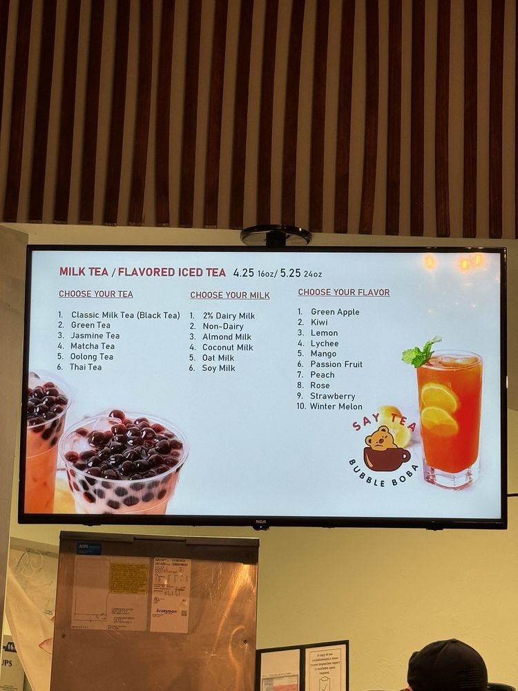 SAY TEA BUBBLE BOBA - Updated May 2024 - 11183 Huffmeister Rd, Houston ...