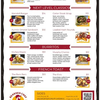 BEARDED CHEF BRUNCH - Updated December 2025 - 47 Photos - 1807 Rogero ...