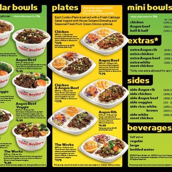 Flame Broiler Menu Nutrition Facts | Besto Blog