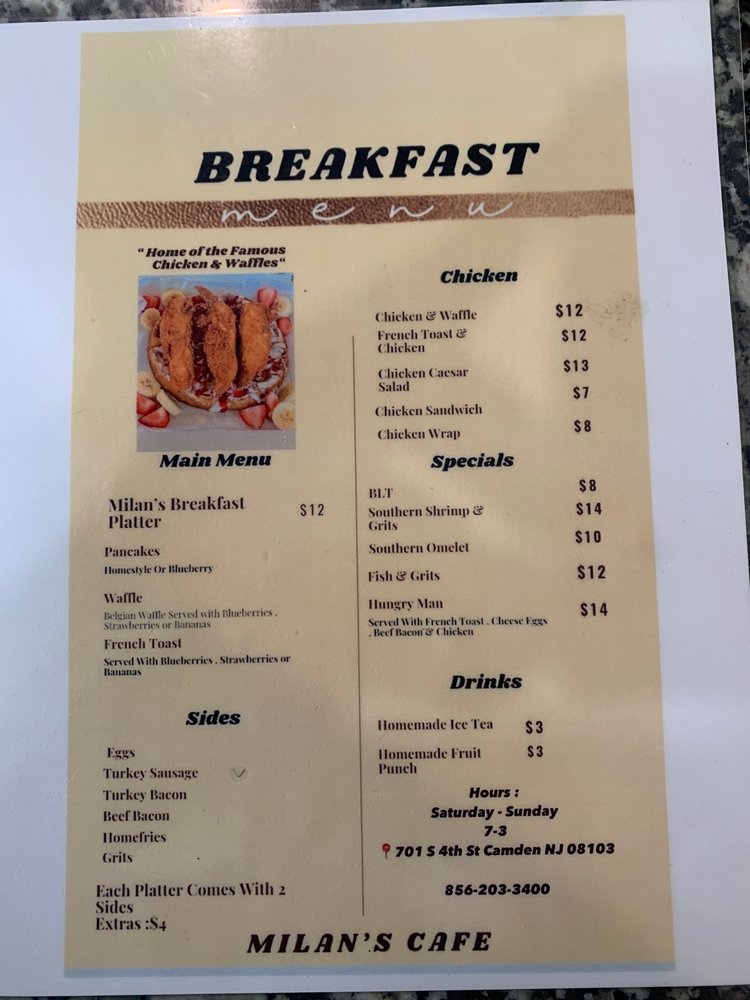 MILANI’S CAFE - Updated October 2025 - 701 S 4th St, Camden, New Jersey ...