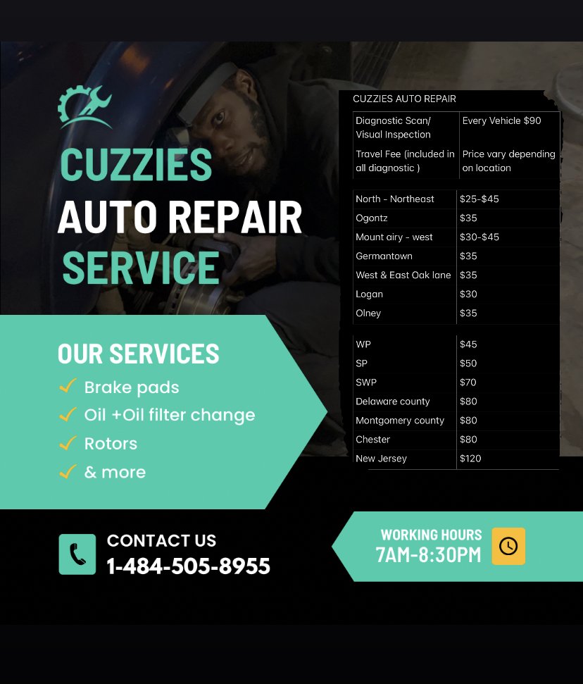 CUZZIES AUTO REPAIR - Updated August 2024 - Request a Quote ...