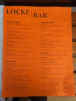LOCKE BAR & RESTAURANT - 6 Broad Canal Way, Cambridge, Massachusetts ...