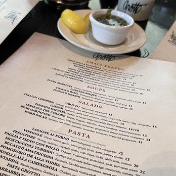 GROTTO RISTORANTE - Updated January 2025 - 562 Photos & 514 Reviews ...