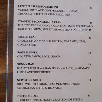 CENTRO BAR & KITCHEN - Updated June 2024 - 1280 Photos & 574 Reviews ...