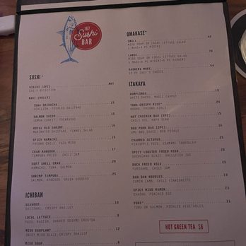 167 SUSHI BAR - Updated July 2024 - 322 Photos & 136 Reviews - 289 E ...