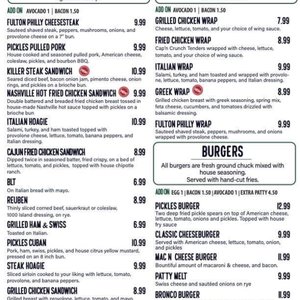 PICKLES EATERY & BAR - 44 Photos & 44 Reviews - 419 Fulton St, Wheeling ...