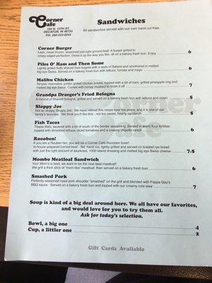 CORNER CAFE - Updated September 2025 - 19 Photos & 11 Reviews - 105 N ...