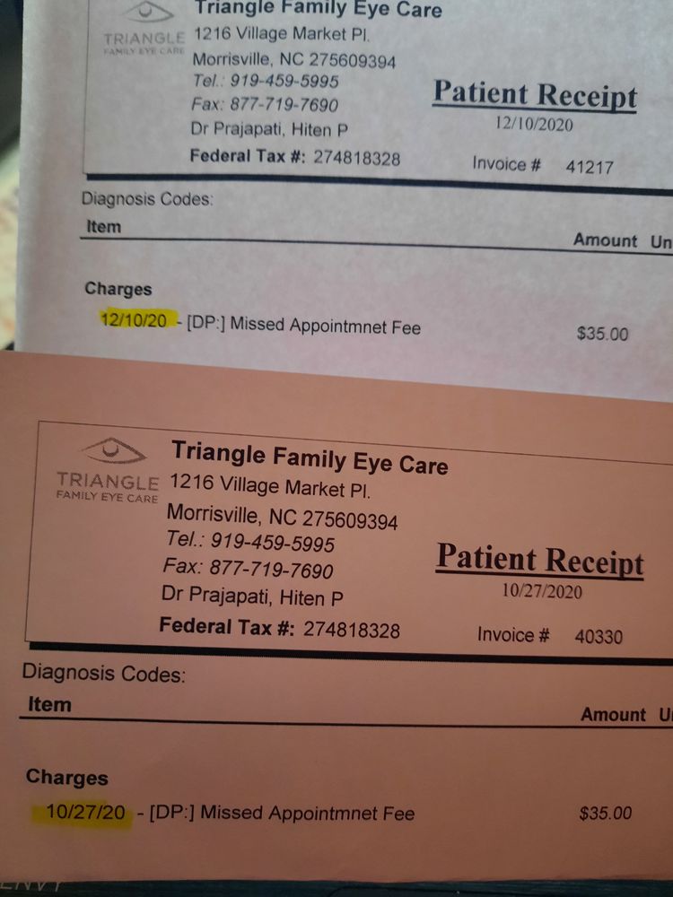 TRIANGLE FAMILY EYE CARE - Updated December 2024 - 30 Reviews - 1216 ...