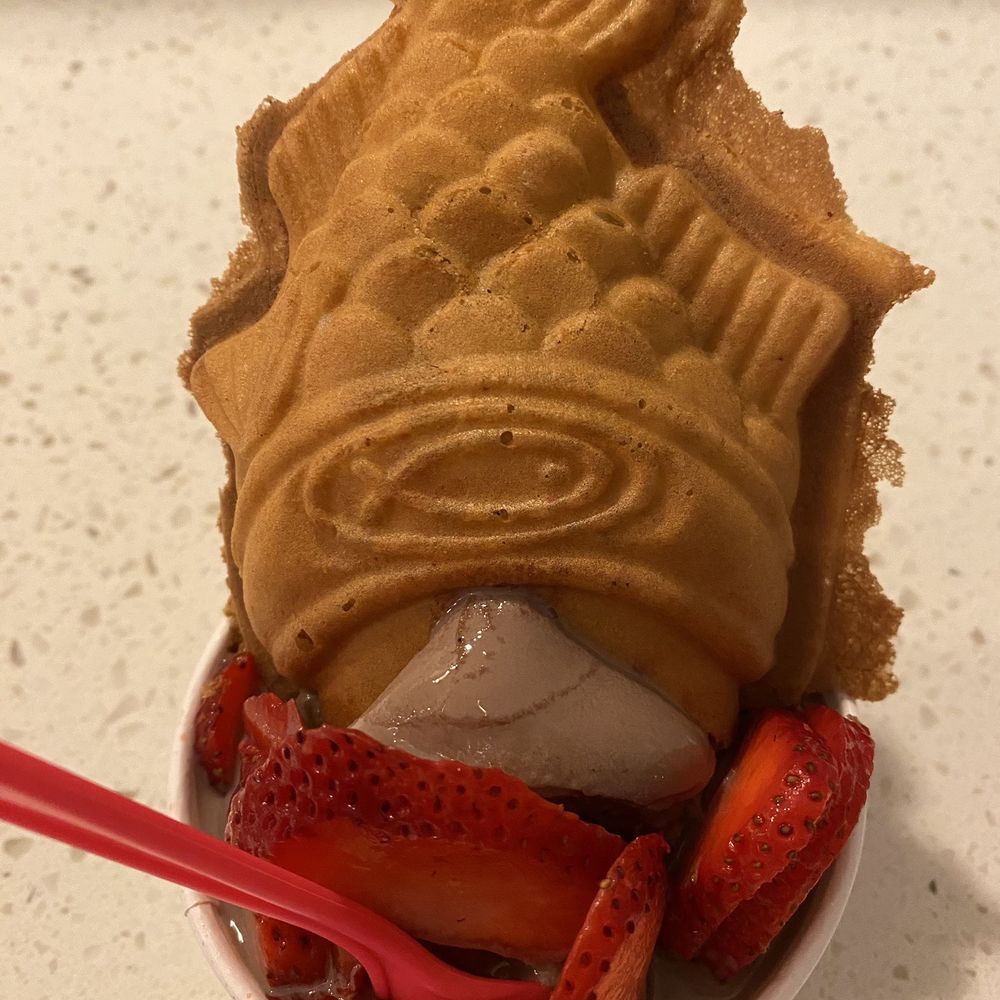 Red Bean Ice Cream Fish