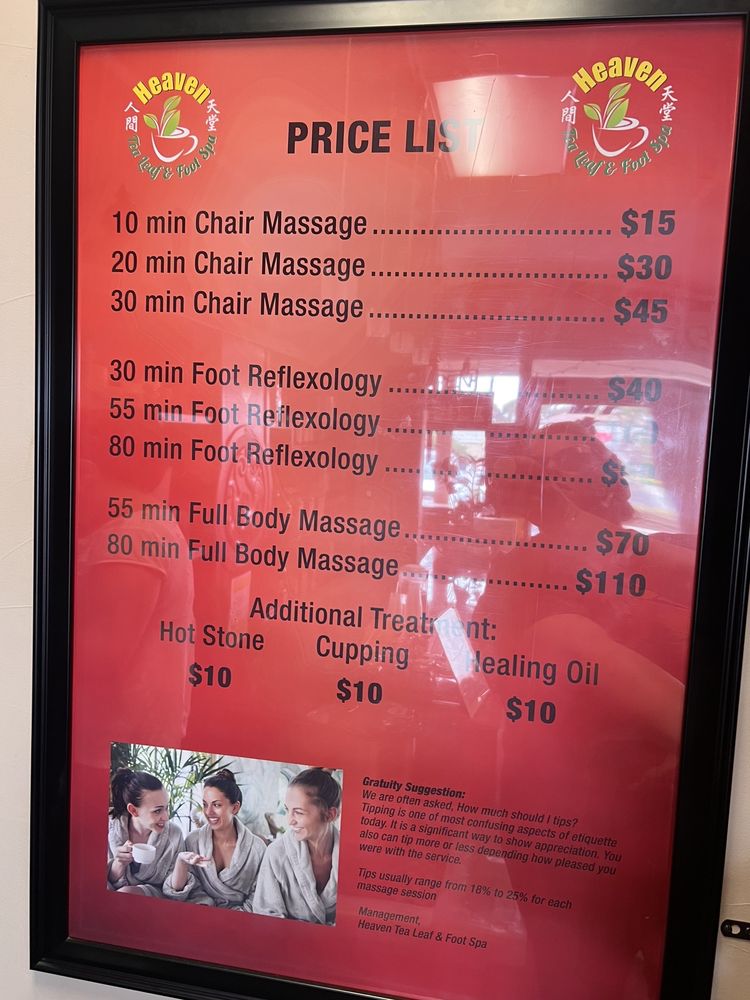 HEAVEN TEA LEAF & FOOT SPA - Updated June 2024 - 14 Photos & 120 ...